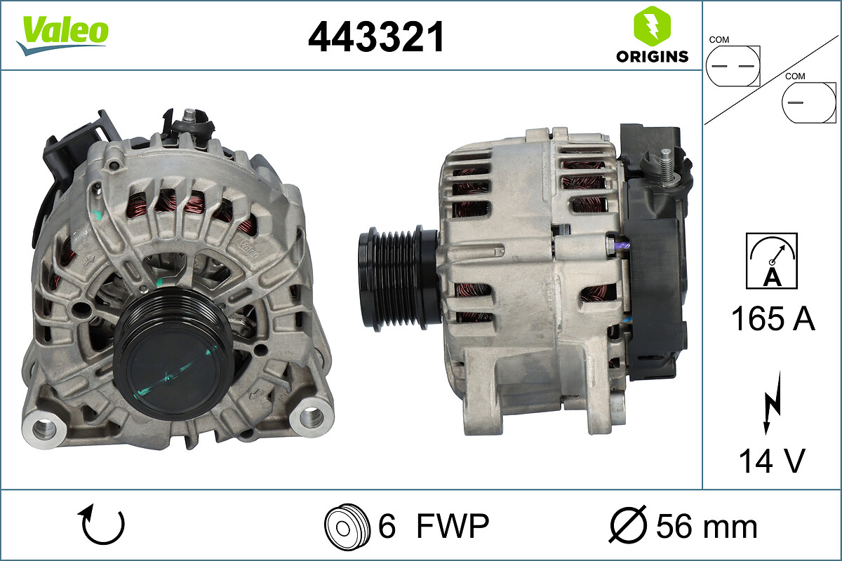 VALEO Generator 14V 165A | WMShop