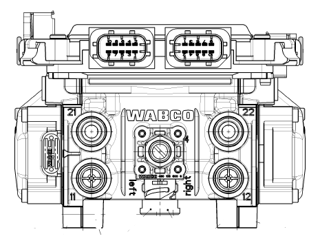 WABCO Ebs Achs-Modulator Daimler | WMShop